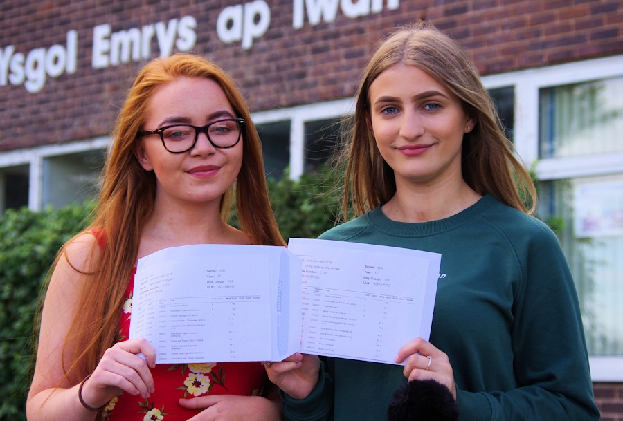 Emrys ap Iwan - A level celebration with fantastic set of results